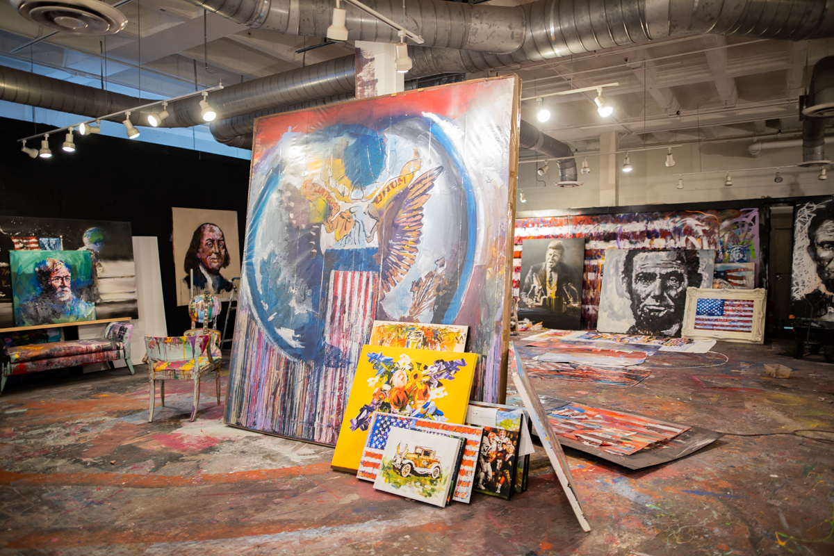 The Colorful World of Artist Steve Penley - Buckhead
