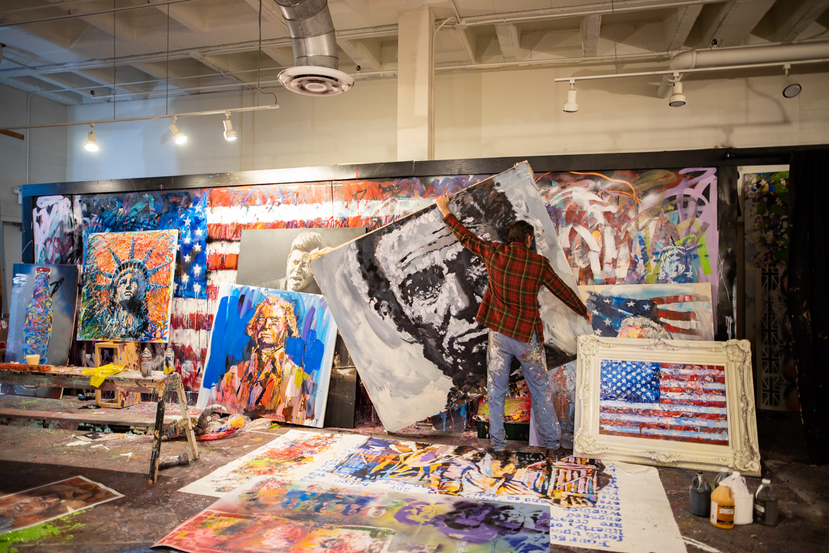 The Colorful World of Artist Steve Penley - Buckhead